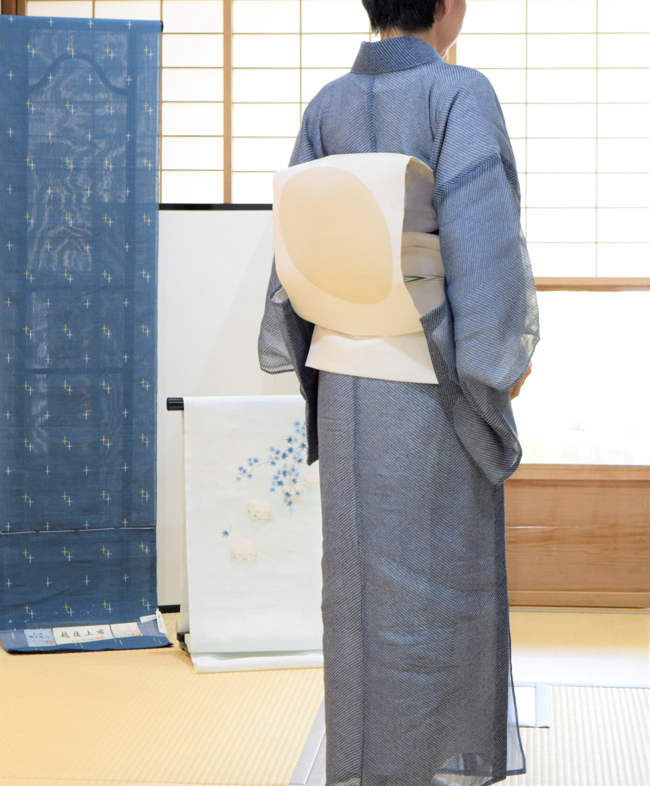 natuobi-tuki_ni_kari-sya_tsumugi-sugi_aya | 京都 今小路 あま宮 ブログ